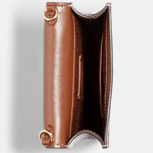 Coach | Bags | Coach Rachel Phone Crossbody In Rainbow Signature Canvas ...